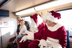 Santa Train - General Events - Events | Virginia Railway Express
